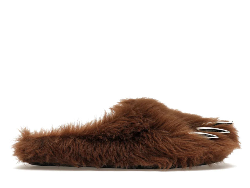 Bravest Studios Bear Claw Mule Slippers Brown
